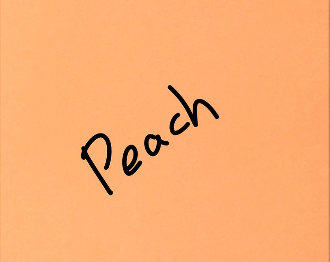 Small 3x3-inch Peach Origami Paper Sheets Japanese Origami Paper Pack ...