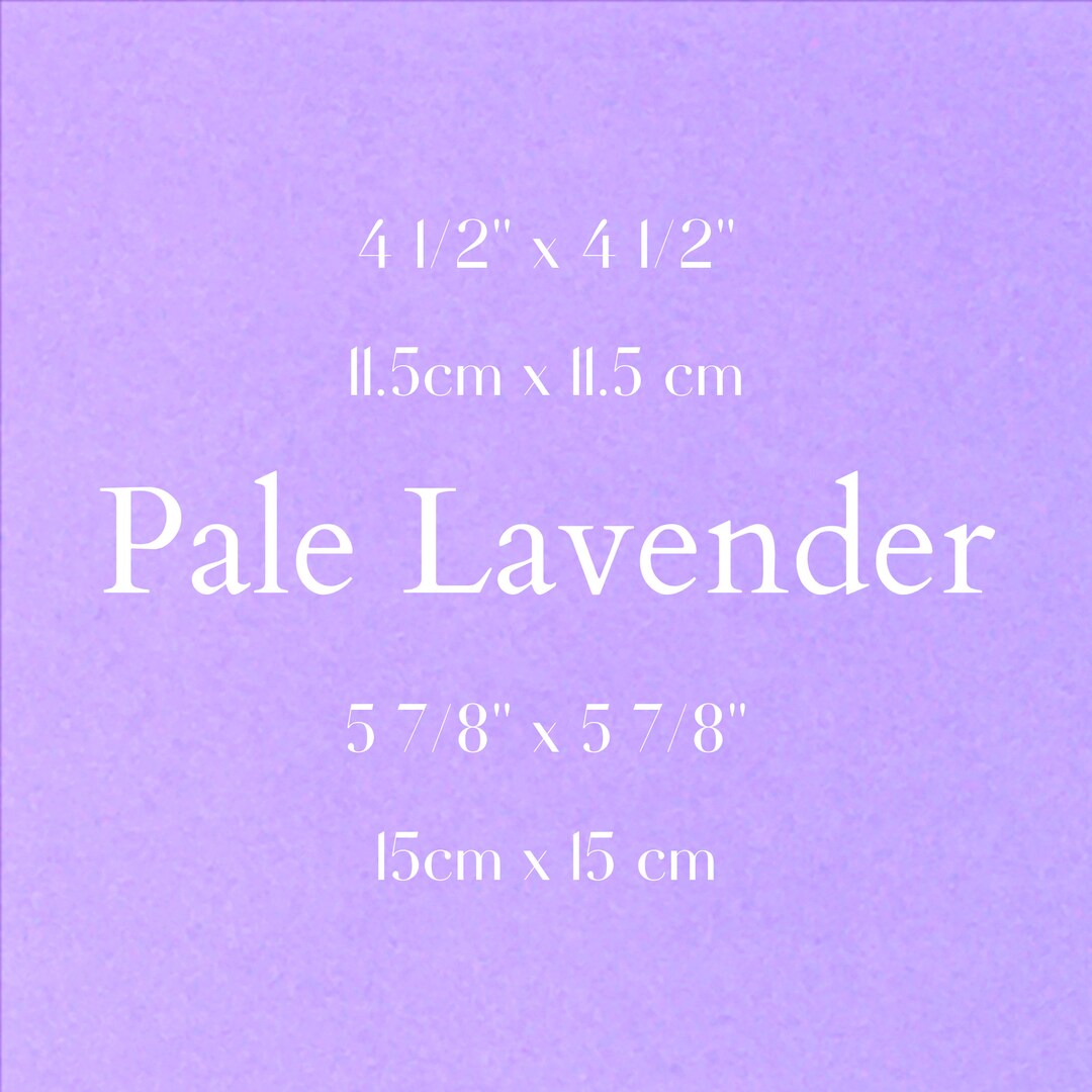 Pale Lavender Light Purple Origami Paper Sheets Japanese Origami Paper ...