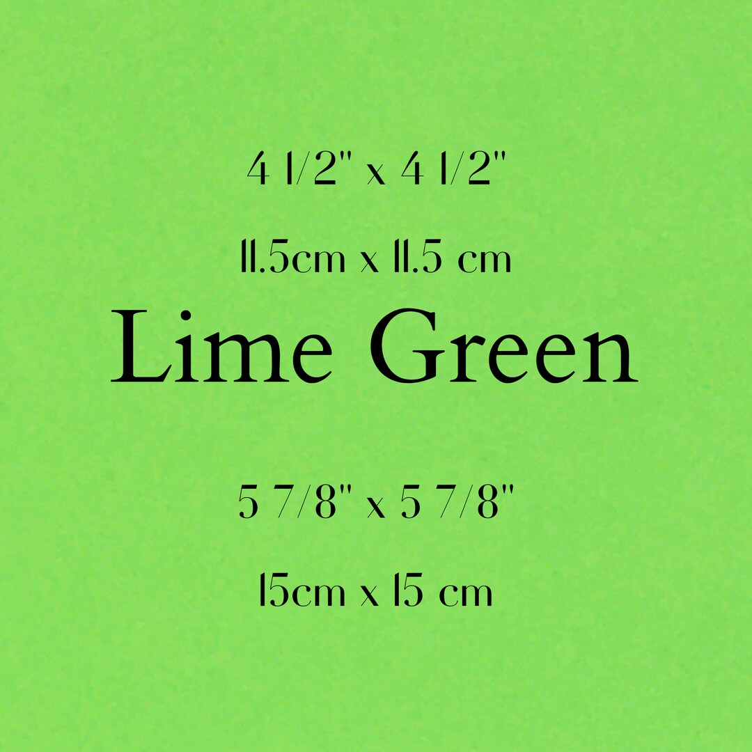 Lime Green Light Green Origami Paper Sheets Japanese Origami Paper Pack ...