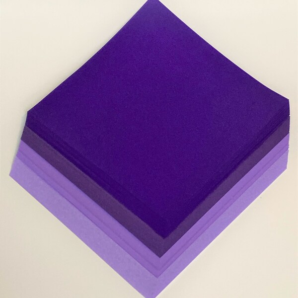 Purple Paper Pack - Etsy