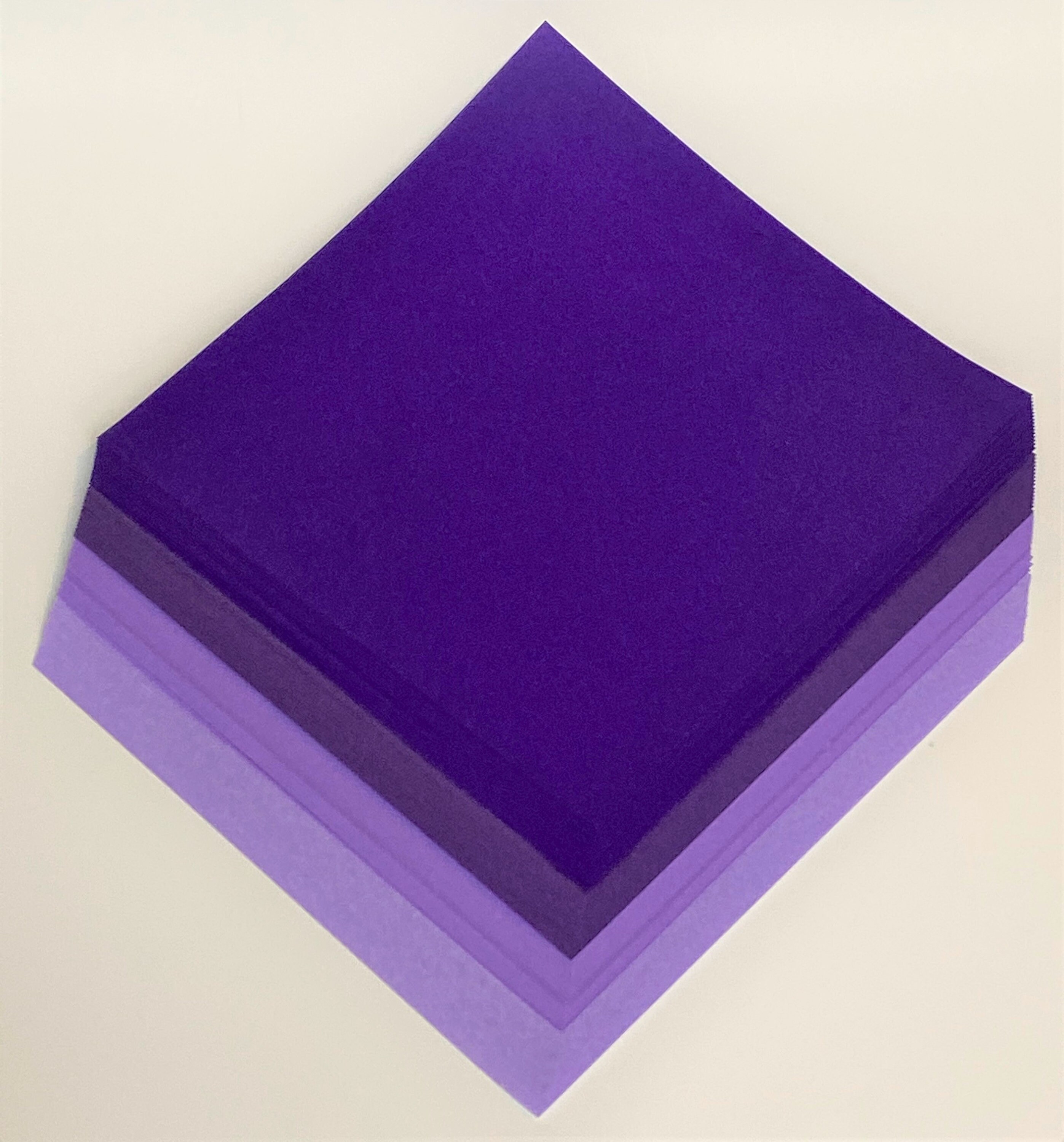 4 Shades of 50 Purple Origami Paper Sheets Japanese Origami - Etsy