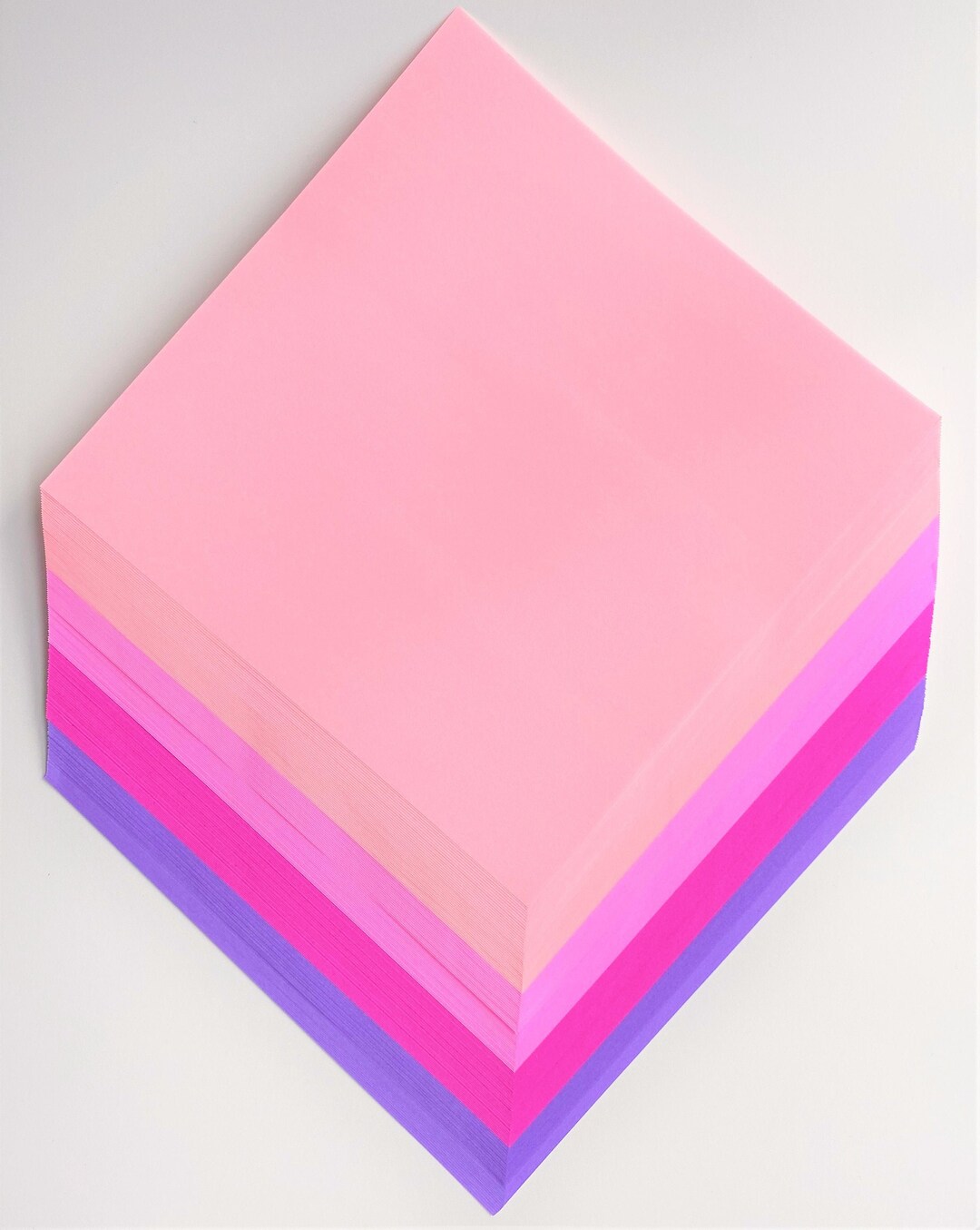 4 Shades of 50 Pink Purple Origami Paper Sheets Japanese Origami Paper ...