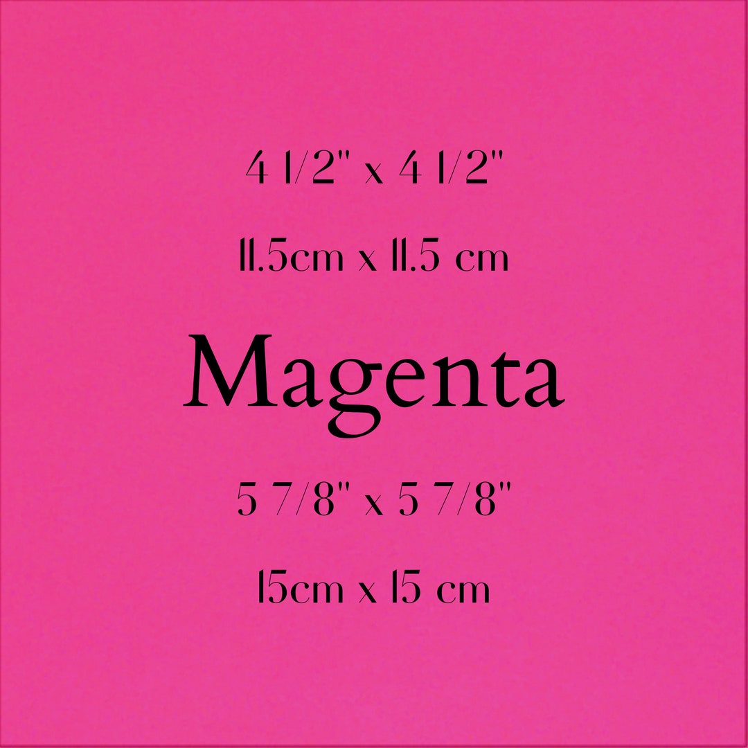 Magenta Hot Pink Origami Paper Sheets Japanese Origami Paper Pack ...