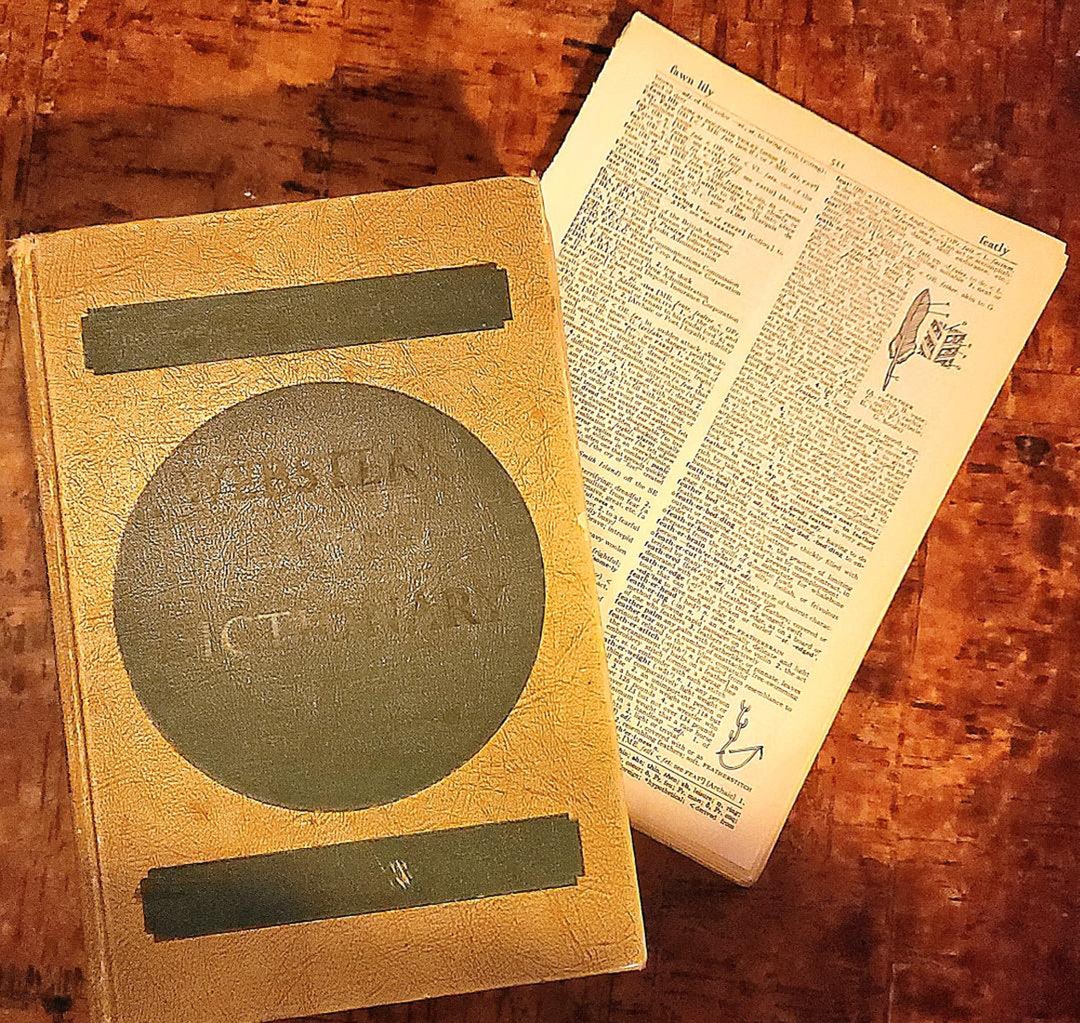 Authentic Vintage Dictionary Pages for Junk Journal Smash - Etsy