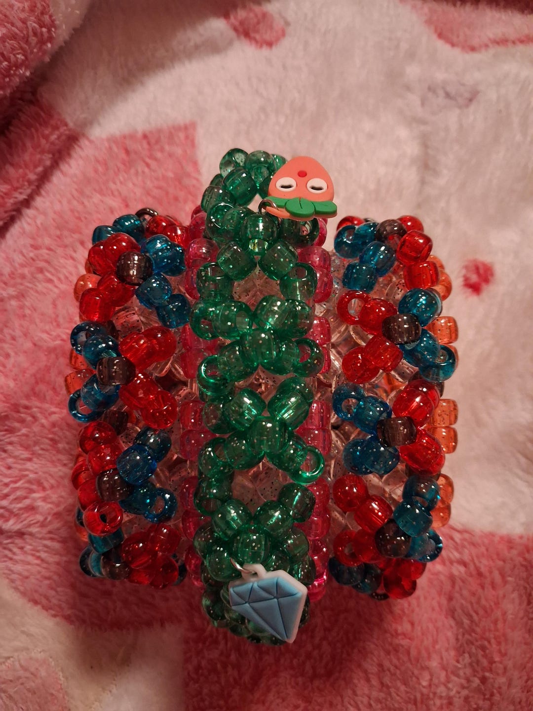 Kandi Mega Rotator Cuff With Four Charms - Etsy