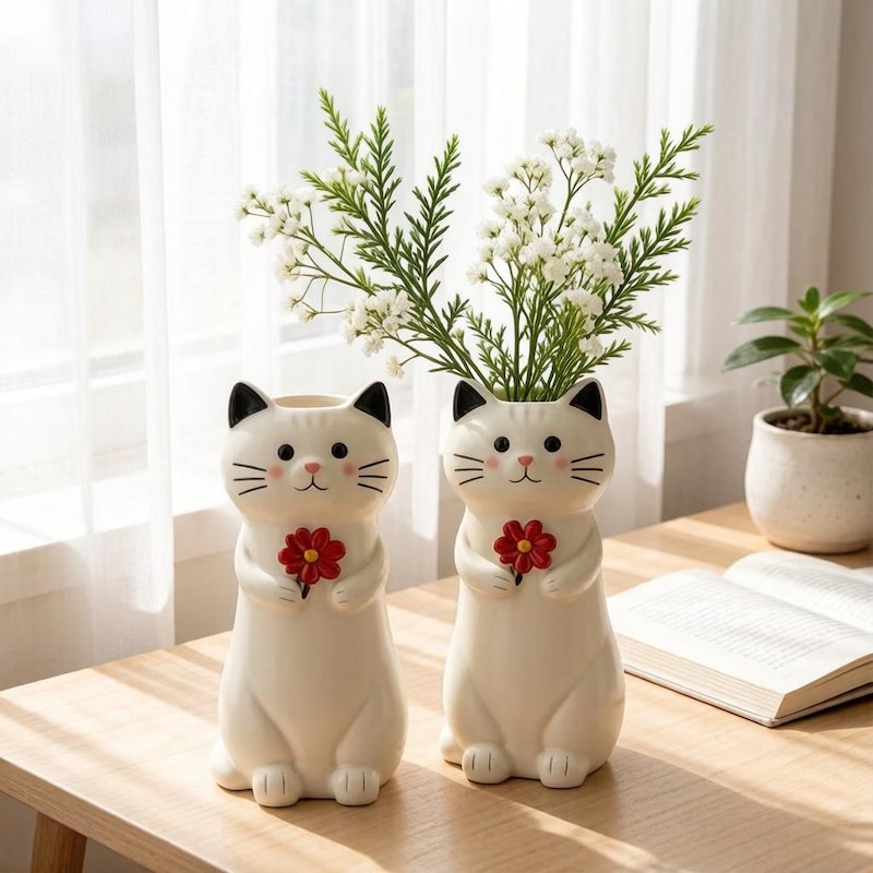 Cat Vases - Etsy