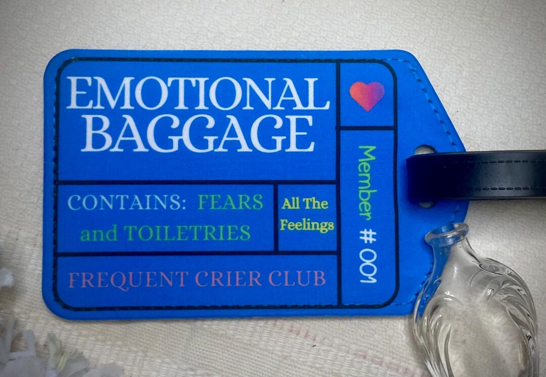 Emotional Baggage ~ Luggage Tag - Etsy