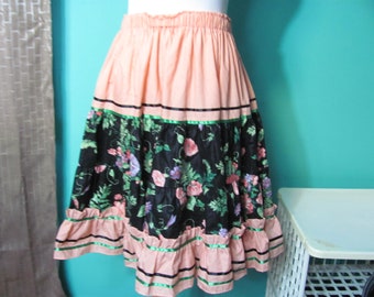 Square dancing skirt | Etsy