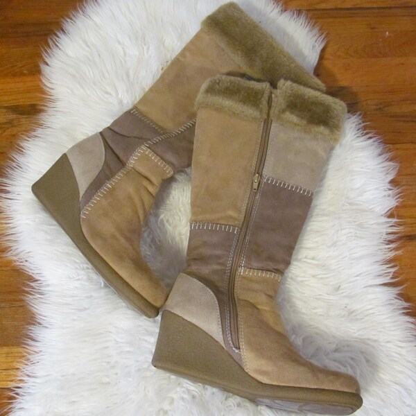 Fur Fall Boots - Etsy