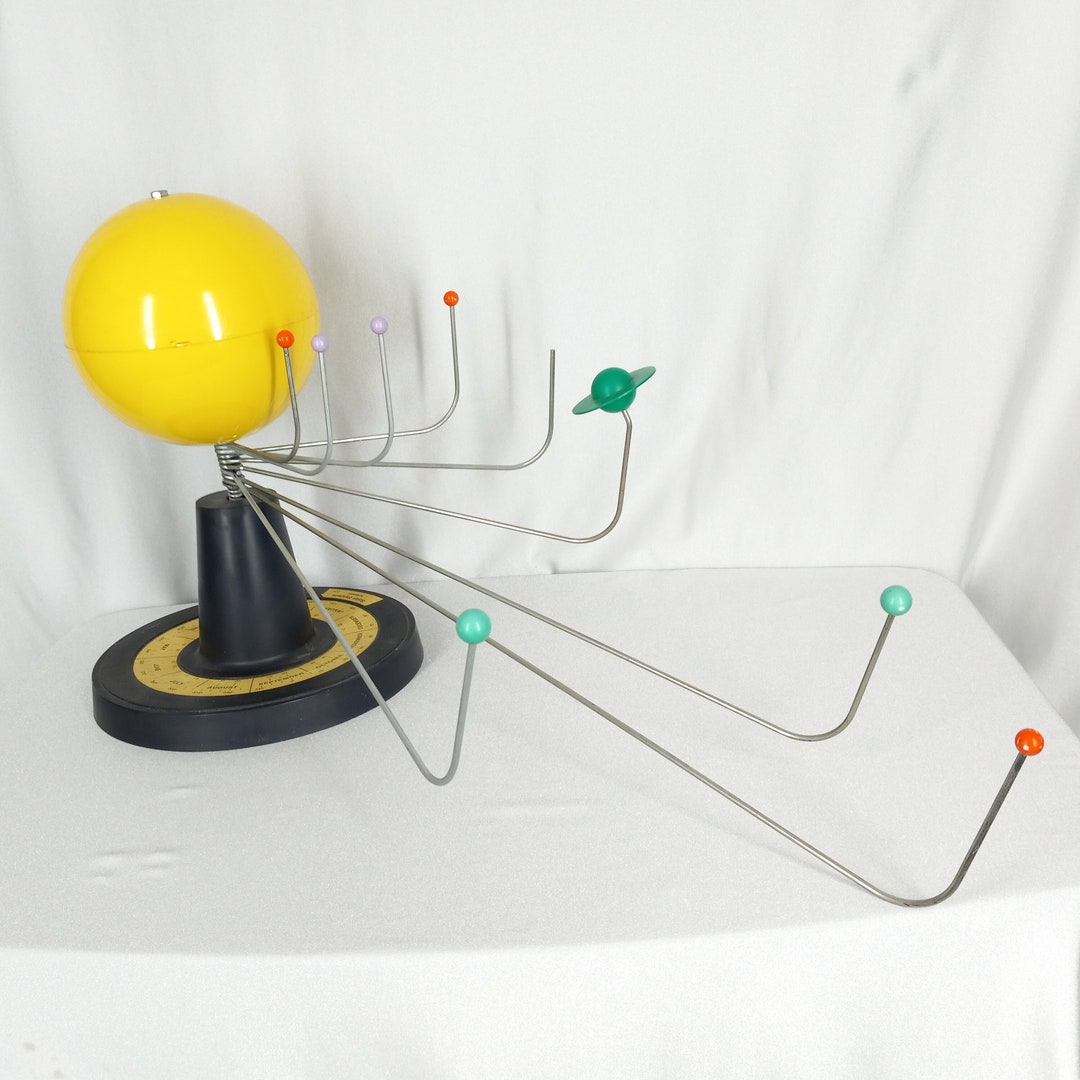 Vintage Hubbard Solar System Simulation Model - Etsy