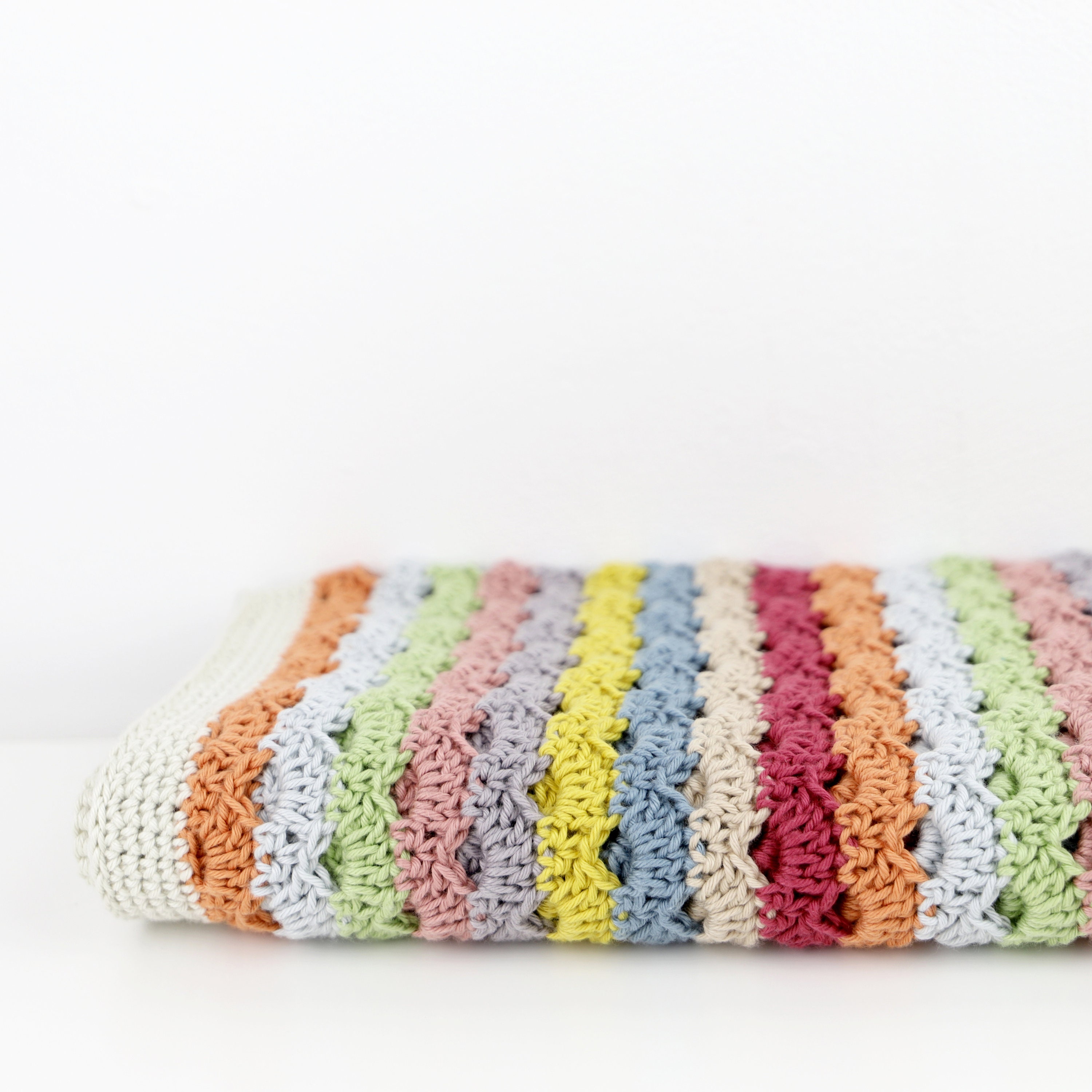 Blanket Crochet Pattern Rainbow Blanket By Little Doolally | Etsy