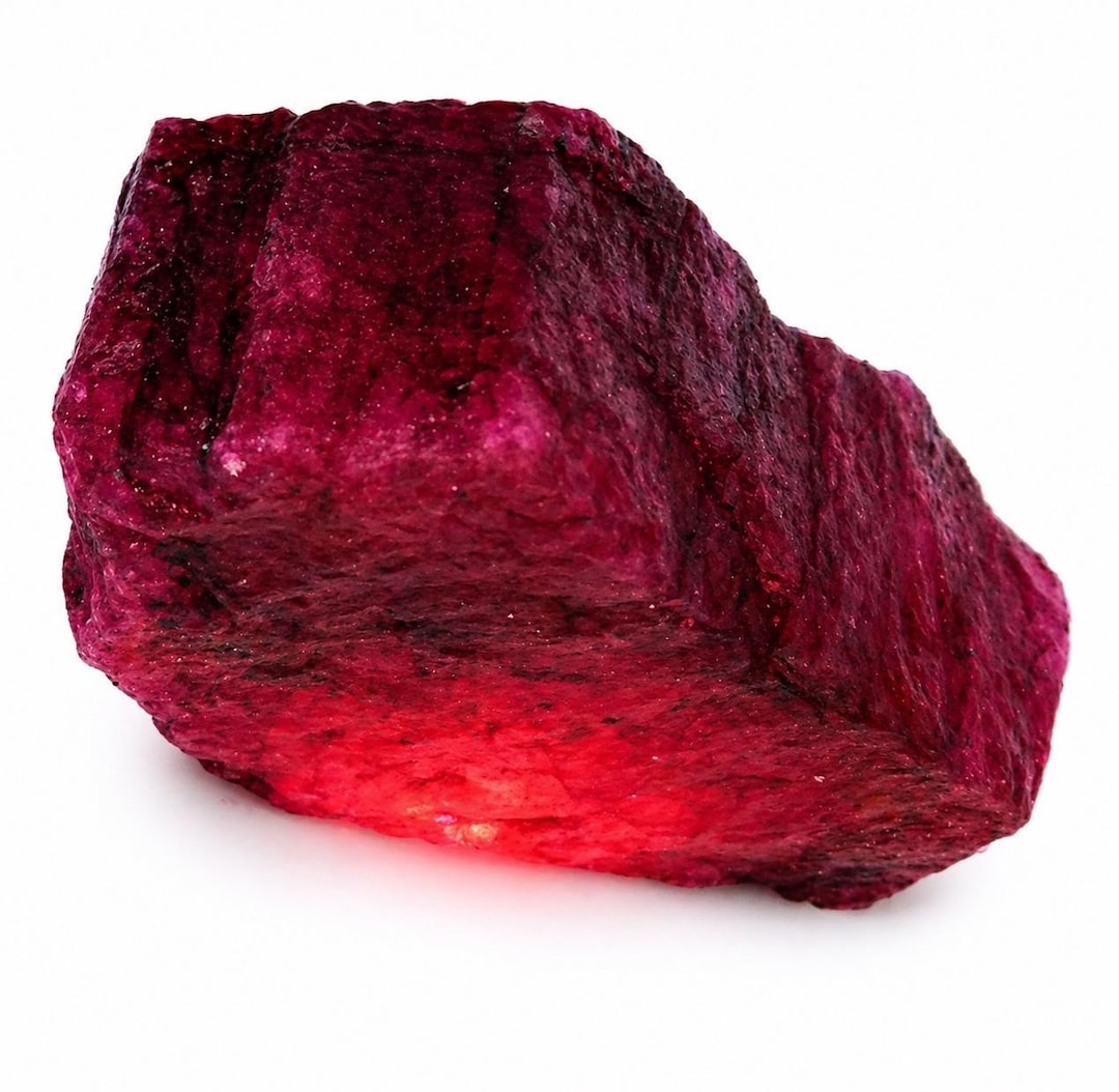 Wholesale Ruby Rough 500-2500 Ct Red Ruby Uncut Raw Gemstone, Natural ...