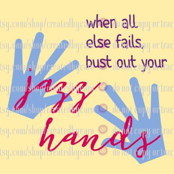 Jazz Hands - Etsy