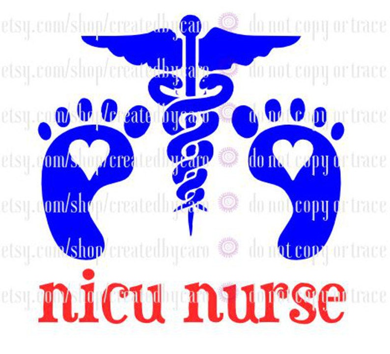 NICU Nurse SVG - Etsy