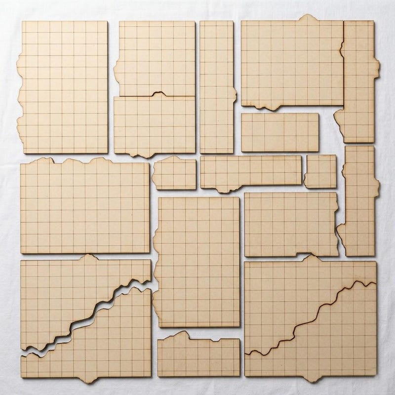 40k Terrain Templates 11th - Etsy