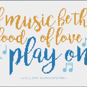Shakespeare Twelfth Night Quote "if Music Be the Food of Love, Play On ...