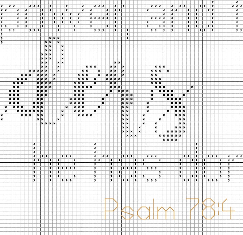 Bible Verse Cross Stitch Pattern Psalm 78:4 Full Verse we - Etsy