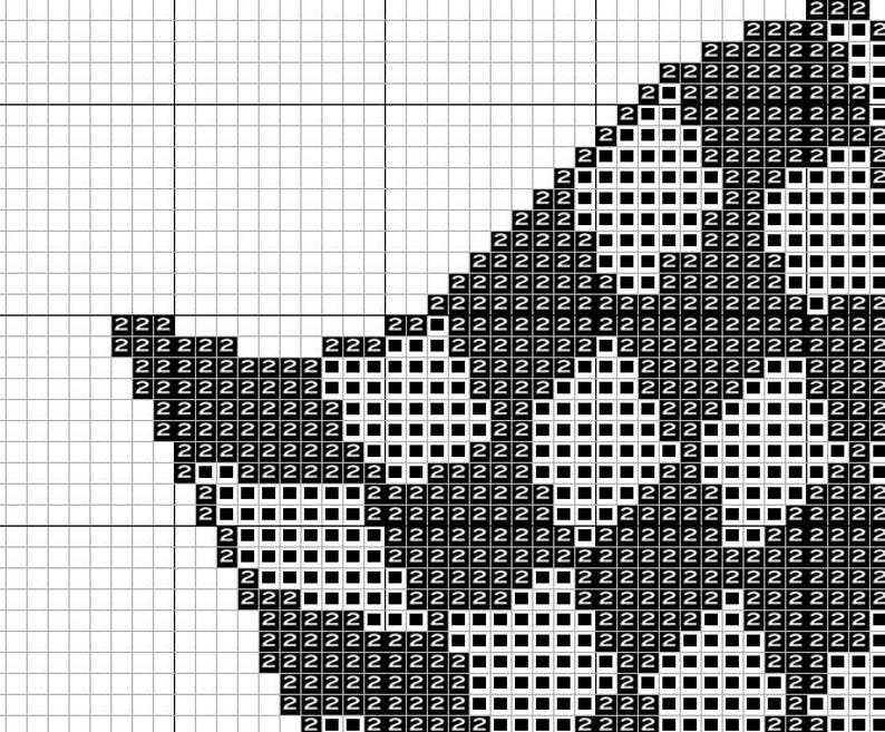 Checkered Black and White Racing Flags Cross Stitch Pattern - Etsy