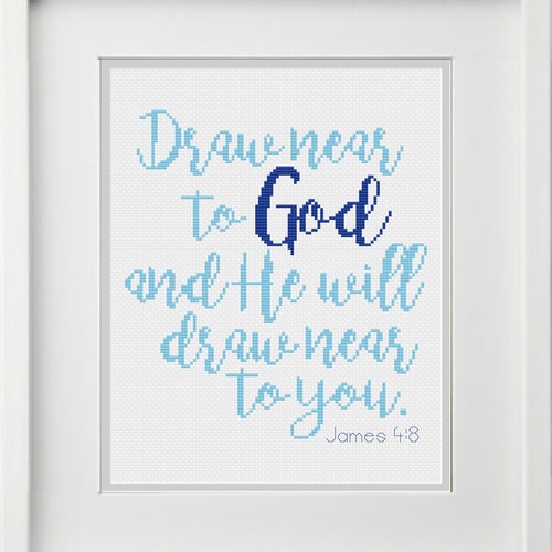 1 Corinthians 13:4 Bible Verse Cross Stitch Pattern love - Etsy