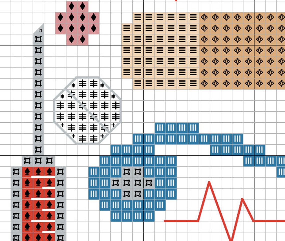 Doctor Nurse Medical Professional Sampler Cross Stitch Pattern - Etsy