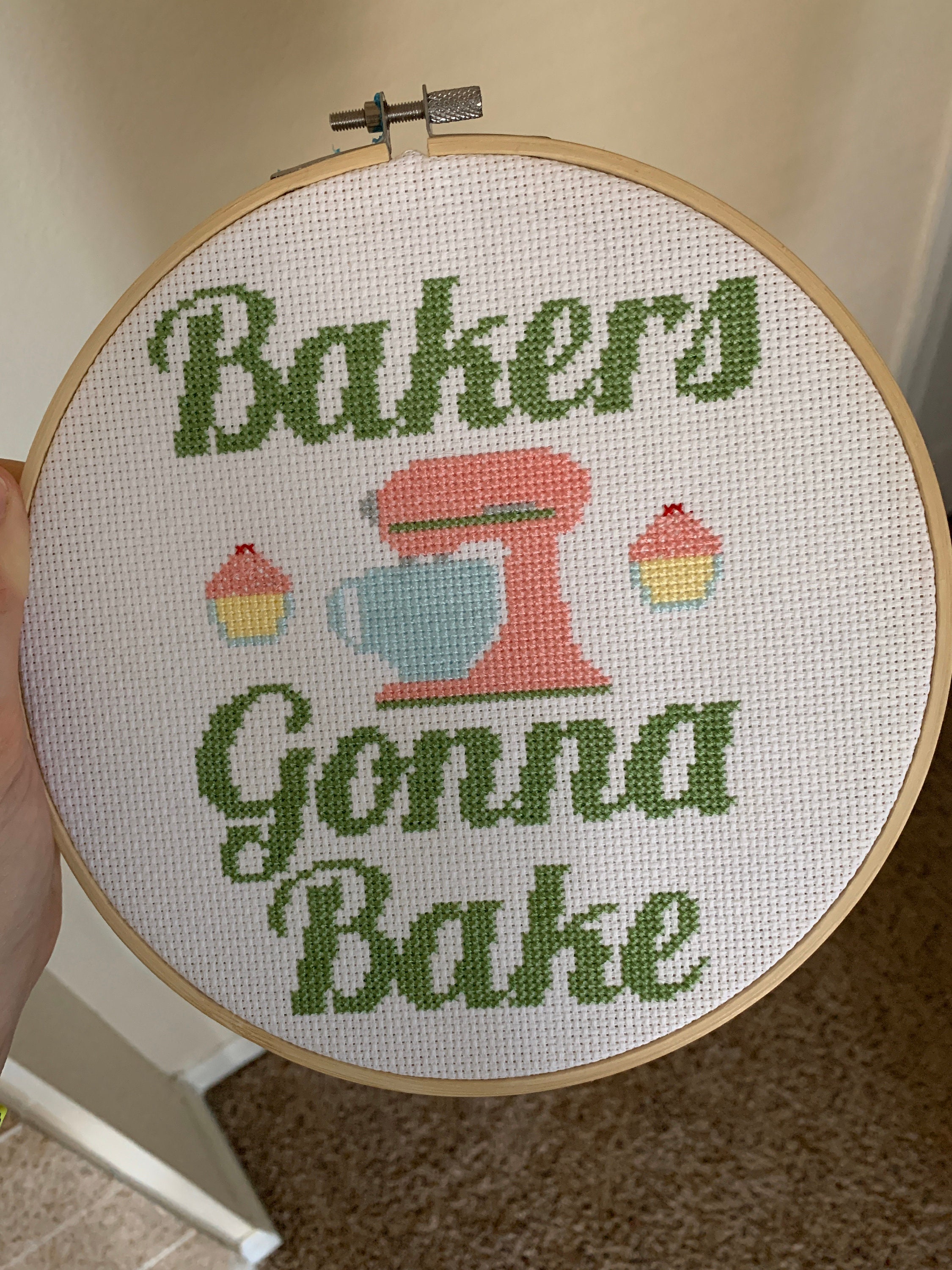Bakers Gonna Bake Cross Stitch Pattern Instant Digital PDF | Etsy