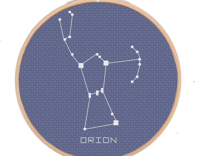 Orion Constellation Cross Stitch Pattern Instant Digital | Etsy