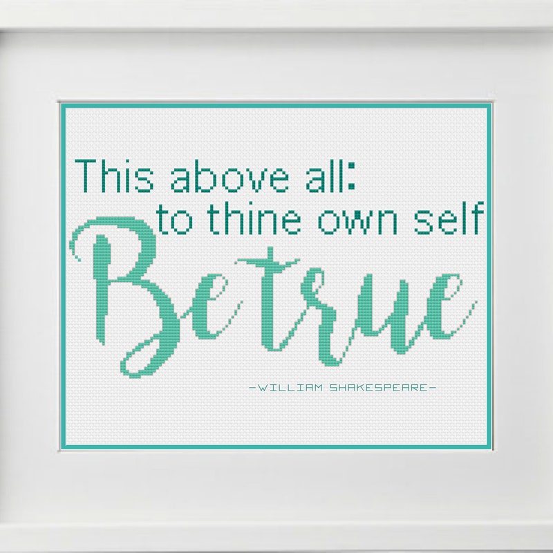 To Thine Own Self - Etsy