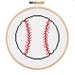 Baseball Cross Stitch Pattern -- Instant Digital PDF Download! - Etsy