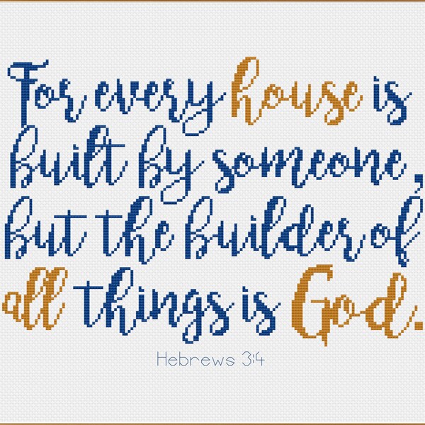 God is the Builder - Etsy