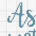 Micah 7:7 Bible Verse Cross Stitch Pattern "as for Me, I Watch in Hope ...