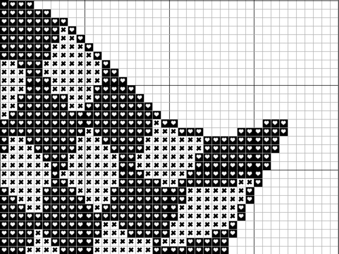 Checkered Black and White Racing Flags Cross Stitch Pattern - Etsy