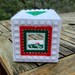 Vintage Needlepoint Tissue Box Cover - Etsy
