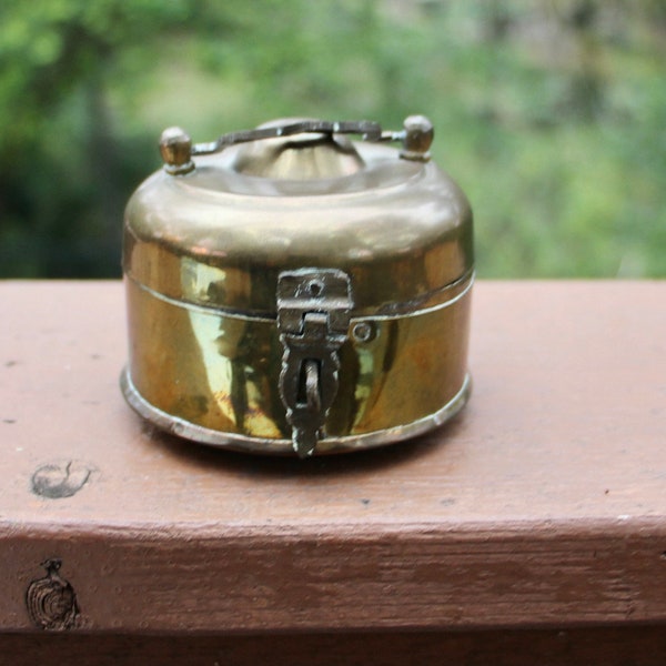 Brass Trinket Box - Etsy