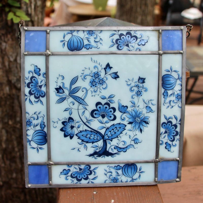 White Stained Glass - Etsy