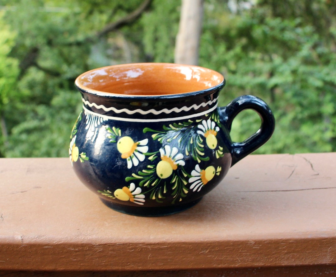 Hand Painted Cup From Russia - Etsy