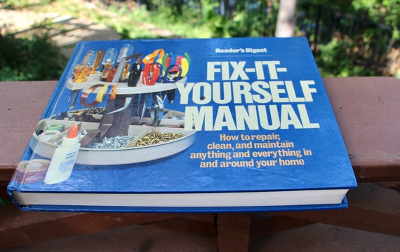 Fix It Yourself Manual. /vintage Fit It Yourself Book - Etsy