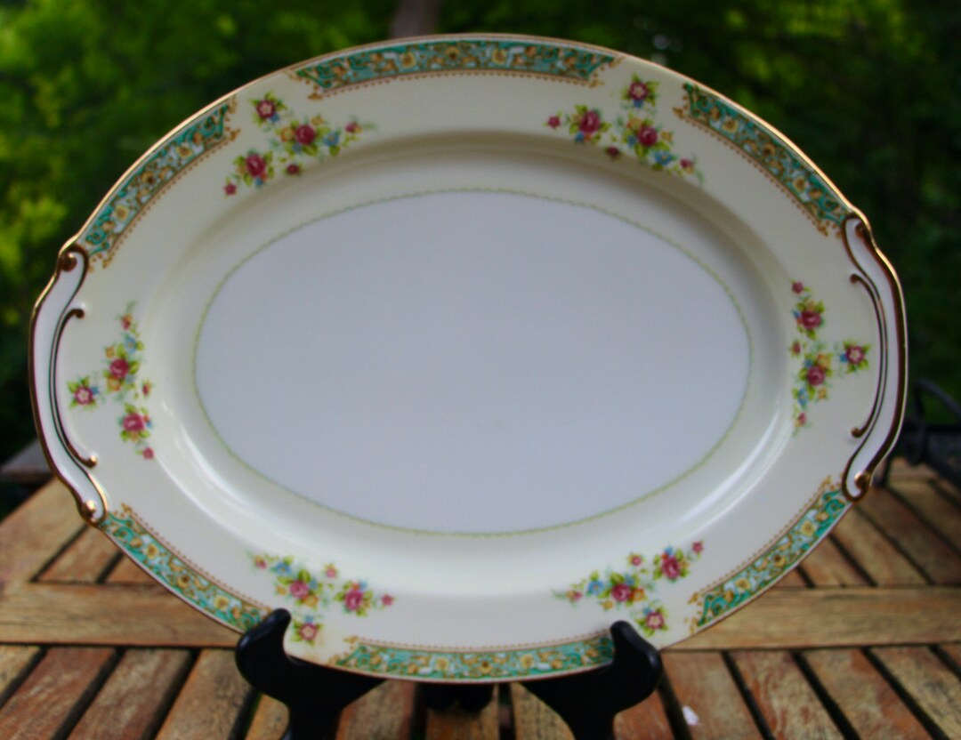 Beautiful Old Aladdin Fine China Platter - Etsy