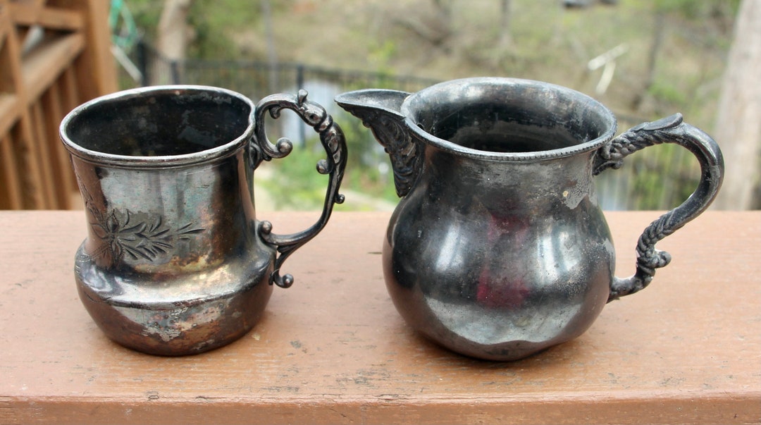 Very Old Silver Plate - Etsy