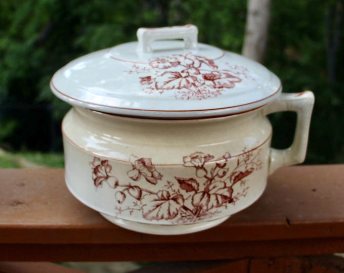 Very Old Ironstone Large Pitcher - Etsy