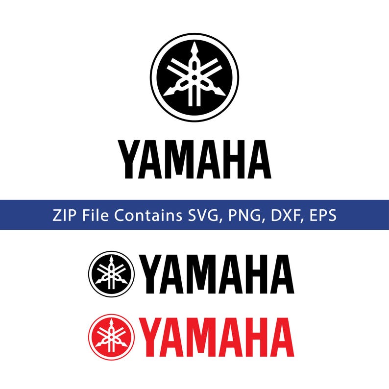 Yamaha Logo, Yamaha Sticker Logo YAMAHA Vector, Yamaha Stickers, SVG ...