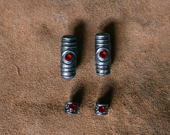 Red and Gold Dwarf Viking Cosplay LARP Hair Beard or - Etsy