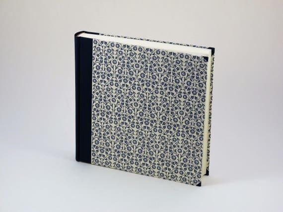 book cover Italian Paper CARTA VARESE design Viticcio Fiore Blue Photo ...