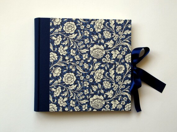 book cover Italian Paper CARTA VARESE design Viticcio Fiore Blue Photo ...