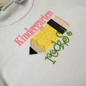 Kindergarten Rocks Shirt - School Rocks Tshirt - Back to School Shirt ...