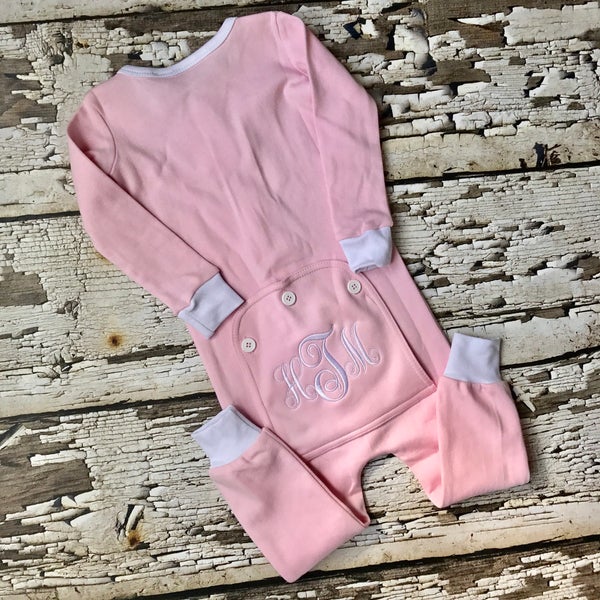 Back Flap Pajamas - Etsy