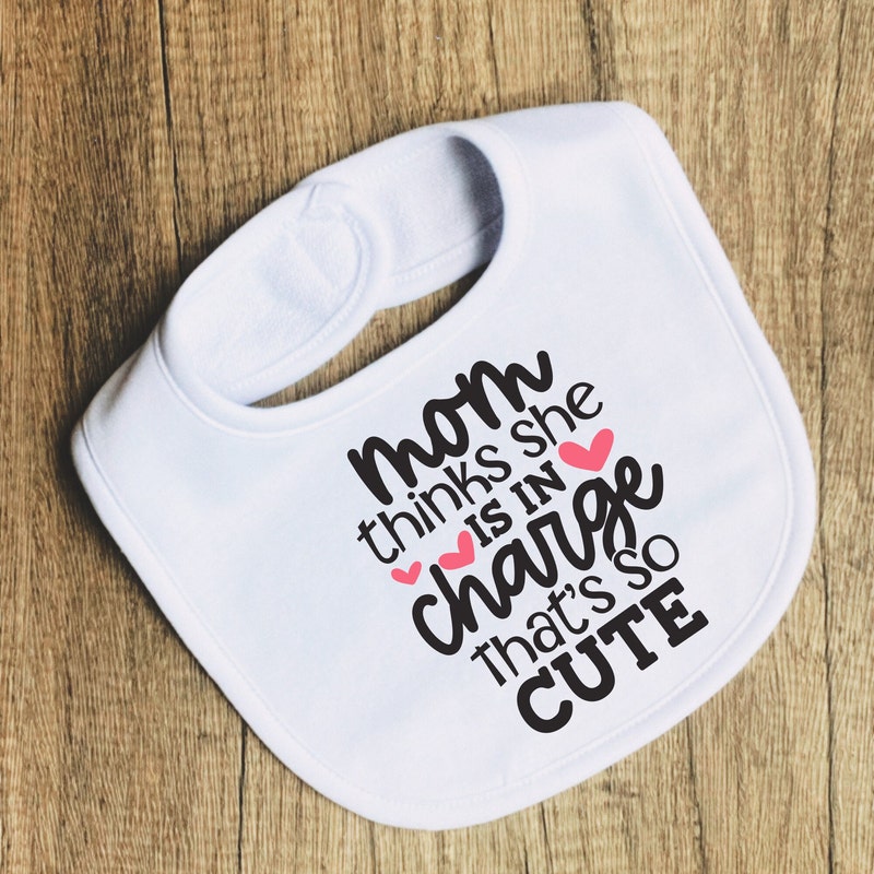 Cute Sayings Bib - Etsy