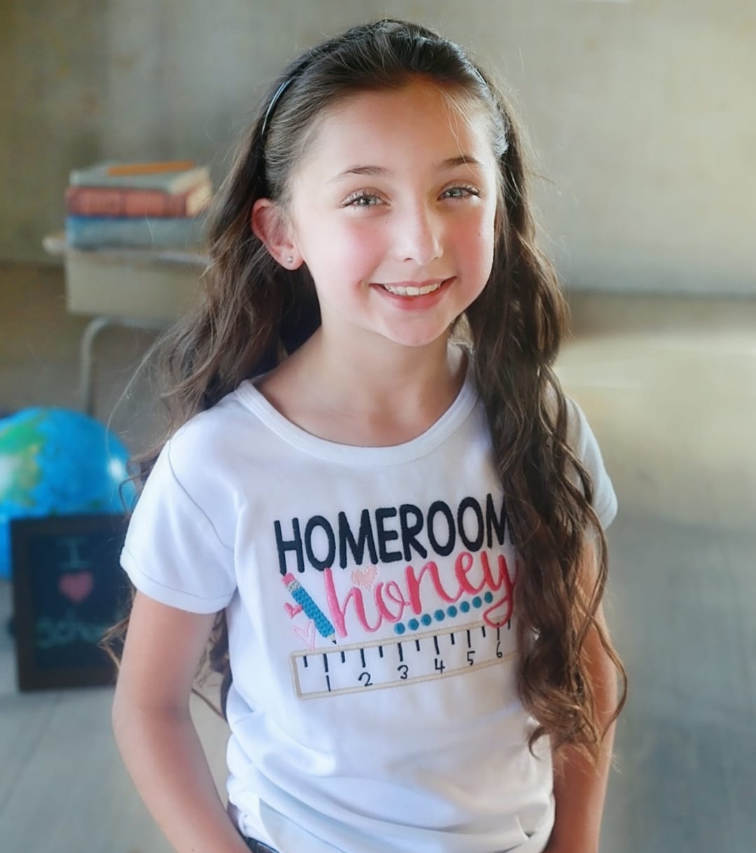Homeroom Honey School Shirt - Embroidered School Shirt - Back to School ...