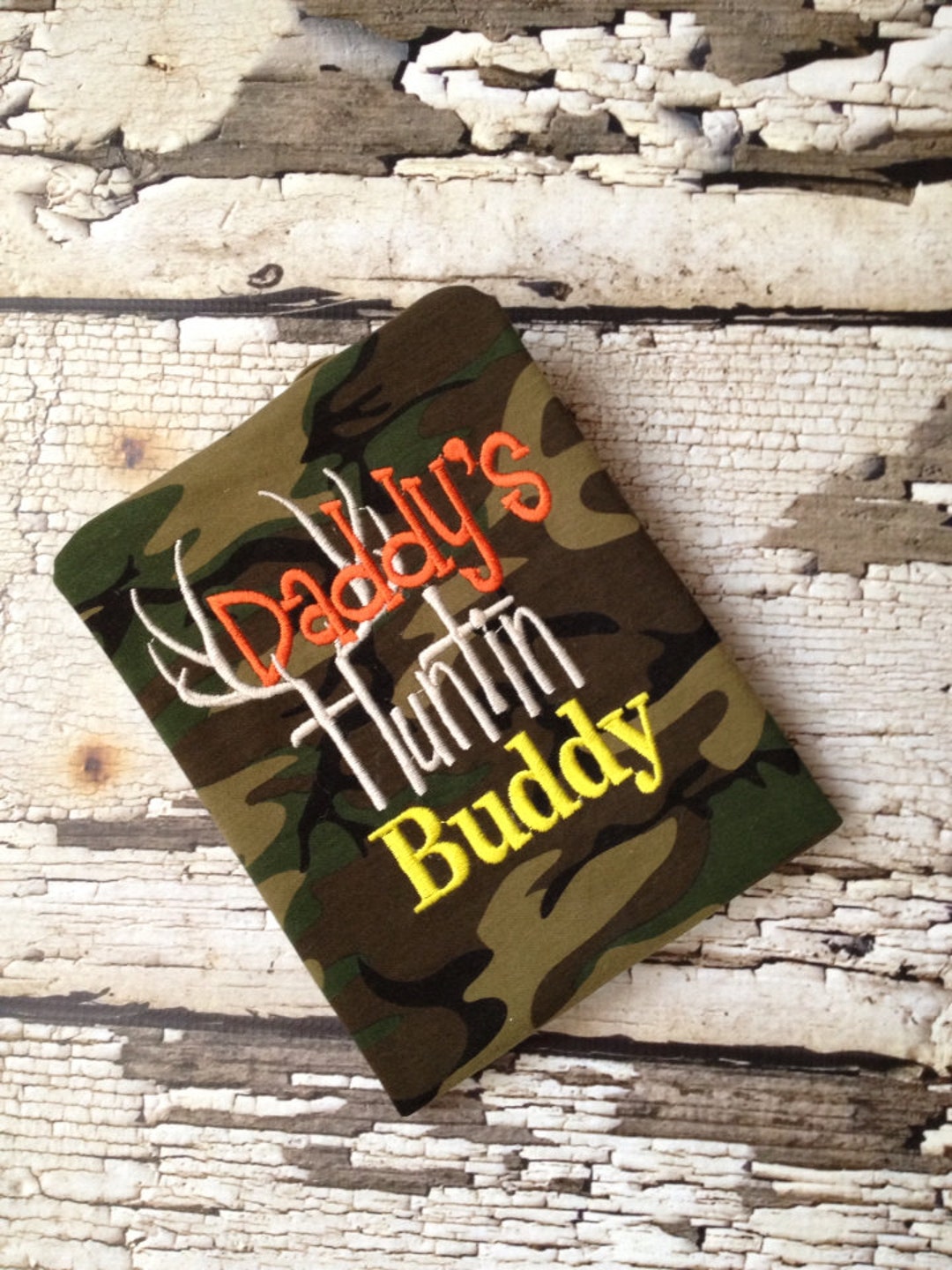 Daddy's Hunting Buddy - Huntin Buddy - Camo Hunting Bodysuit - Daddy's ...