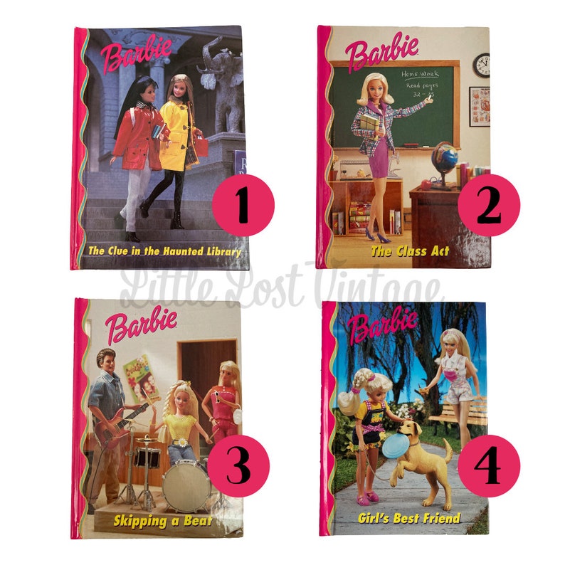 Vintage Barbie and Friends Easy Reader Book: 1990s Grolier Hardcover ...