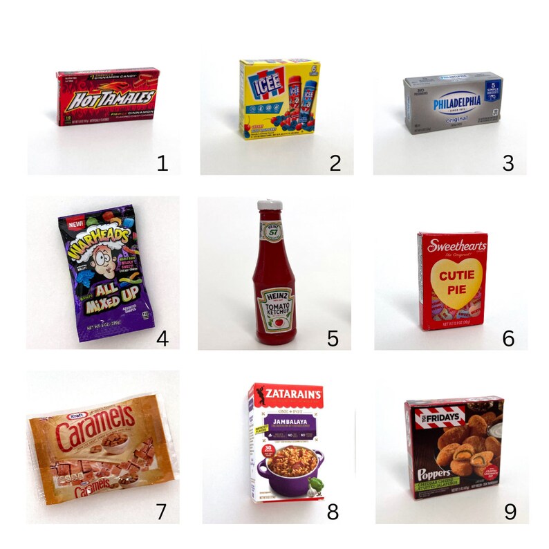 Mini Brands Barbie Food Miniatures Dollhouse Miniatures - Etsy
